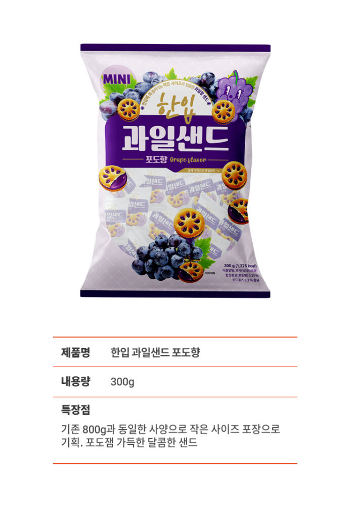 Fruit cookies grape 300g - UNITRADE